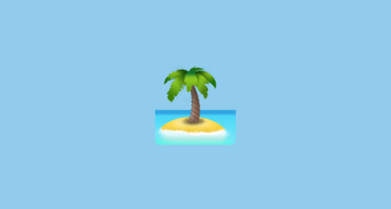 🏝️ Desert Island Emoji on Samsung One UI 2.5