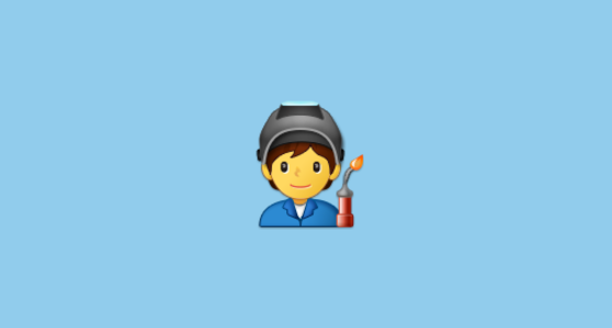 🧑‍🏭 Profesional Industrial Emoji on Samsung One UI 2.5