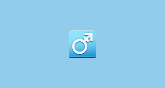 Male with Stroke Sign Emoji on Samsung One UI 2.5