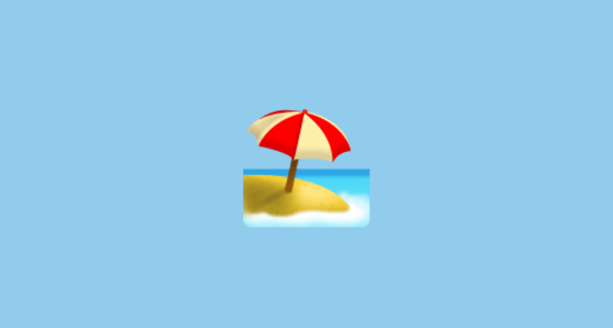 🏖️ Strand Met Parasol Emoji on Samsung One UI 3.1.1
