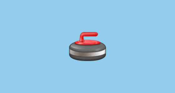 🥌 Curling Stone Emoji on Samsung One UI 3.1.1