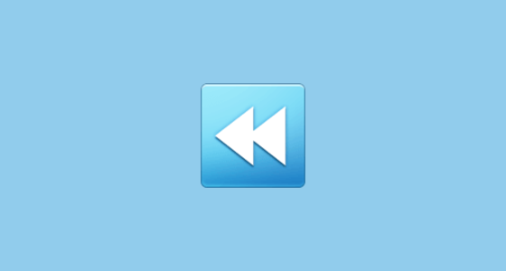 ⏪ Fast Reverse Button Emoji on Samsung One UI 4.0