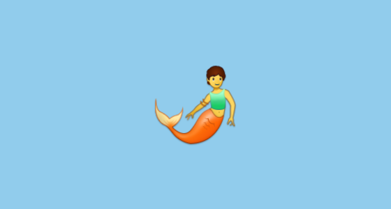 🧜 Merperson Emoji on Samsung One UI 4.0