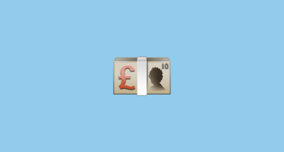 💷 Pound Banknote Emoji on Samsung One UI 4.0
