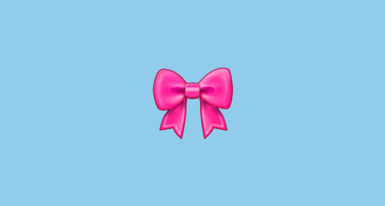 🎀 Laço De Fita Emoji on Samsung One UI 4.0 January 2022
