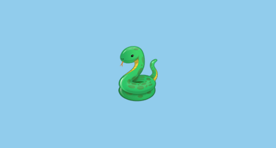 🐍 Snake Emoji on Samsung One UI 4.0 January 2022