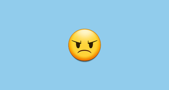 😠 Angry Face Emoji on Samsung One UI 5.0