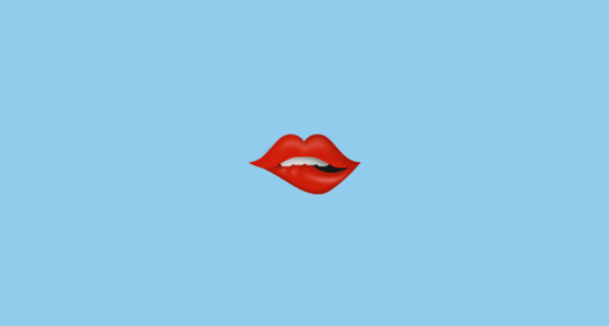 🫦 Labios Mordidos Emoji on Samsung One UI 5.0