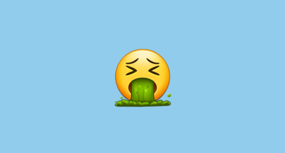 🤮 Cara Vomitando Emoji on Samsung One UI 5.0