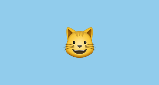 😺 Grinning Cat Emoji on Samsung One UI 5.0