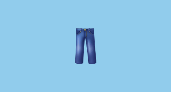 👖 Jeans Emoji on Samsung One UI 5.0