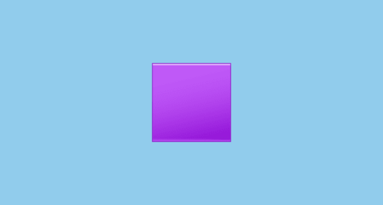 🟪 Purple Square Emoji on Samsung One UI 5.0