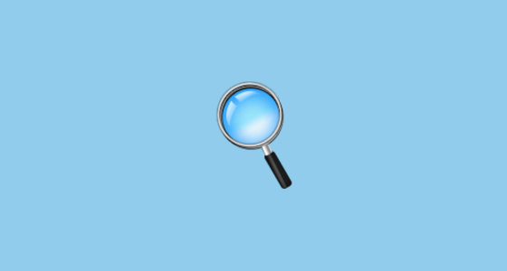 🔍 Magnifying Glass Tilted Left Emoji on Samsung One UI 5.0
