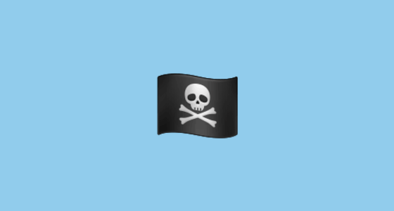 🏴‍☠️ Pirate Flag Emoji on Samsung One UI 5.0