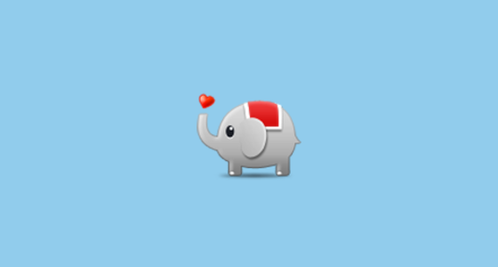 🐘 Elephant Emoji on Samsung TouchWiz Nature UX 2