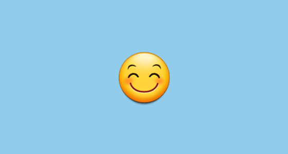 😊 Visage Souriant Avec Yeux Rieurs Emoji on Samsung Touchwiz 6.0