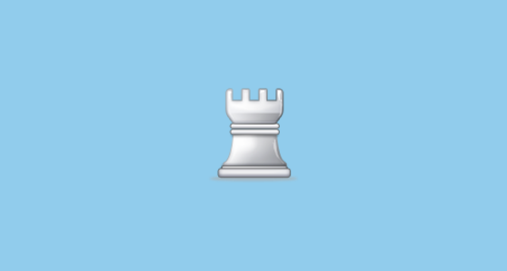 White Chess Rook Emoji on Samsung Touchwiz 6.0
