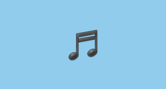 Beamed Sixteenth Notes Emoji on Samsung TouchWiz 7.0