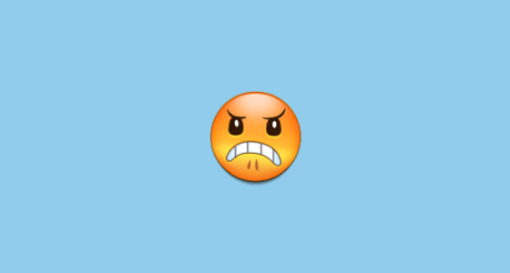 😠 Angry Face Emoji on Samsung TouchWiz 7.1