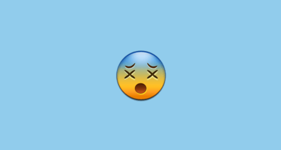 😵 Face with Crossed-Out Eyes Emoji on Samsung TouchWiz 7.1