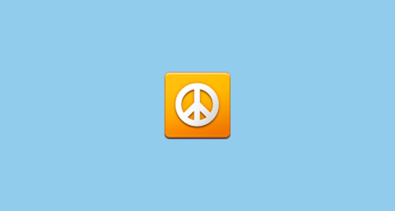 ☮️ Simbolo Della Pace Emoji on Samsung TouchWiz 7.1