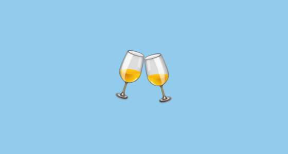 🥂 Copas Brindando Emoji on Samsung Experience 8.0