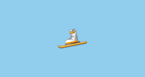 🎿 Skis Emoji on Samsung Experience 8.0