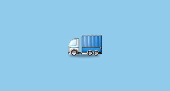 🚛 Articulated Lorry Emoji on Samsung Experience 8.1