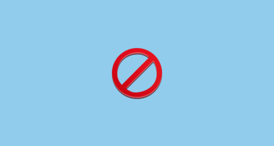 🚫 Prohibited Emoji on Samsung Experience 8.1