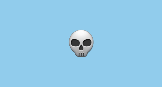 💀 Calavera Emoji on Samsung Experience 8.1