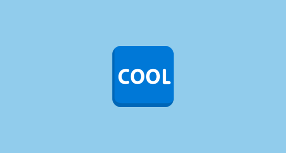 🆒 Botão "Cool" Emoji on Skype Emoticons 1.2