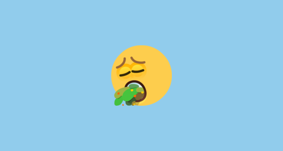 🤮 Kotzendes Gesicht Emoji on Skype Emoticons 1.2