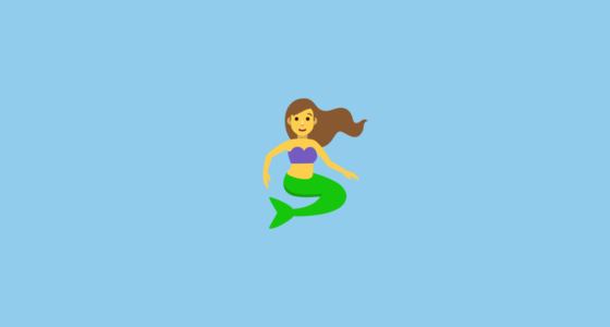 🧜‍♀️ Sirène Emoji on Skype Emoticons 1.2