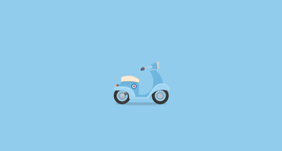 🛵 Motor Scooter Emoji on Skype Emoticons 1.2