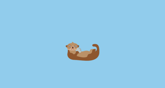 🦦 Nutria Emoji on Skype Emoticons 1.2