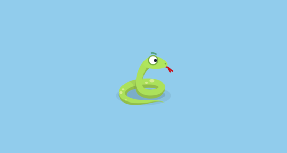 🐍 Snake Emoji on Skype Emoticons 1.2