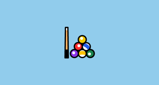 🎱 Pool 8 Ball Emoji on SoftBank 2014