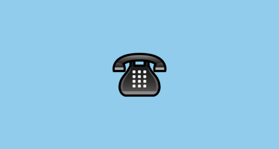 ☎️ Telephone Emoji on SoftBank 2014