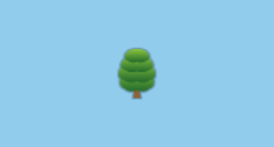 🌳 Deciduous Tree Emoji on Sony Playstation 13.1
