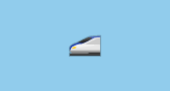🚄 High-Speed Train Emoji on Sony Playstation 13.1