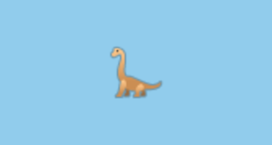 🦕 Sauropod Emoji on Sony Playstation 13.1