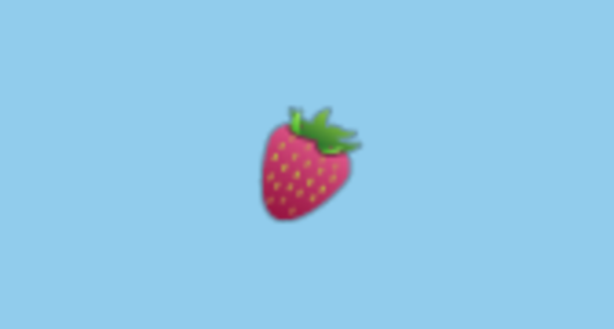 🍓 Morango Emoji on Sony Playstation 13.1