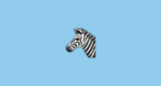 🦓 Zebra Emoji on Sony Playstation 13.1