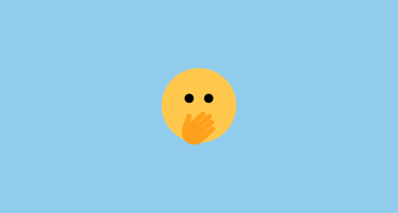 🤭 Verlegen Kicherndes Gesicht Emoji on Toss Face (토스페이스) February 2022