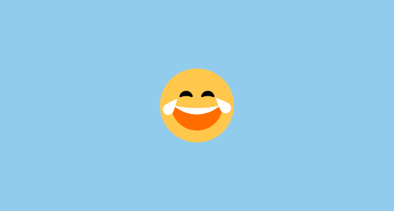 😂 Rosto Chorando De Rir Emoji on Toss Face (토스페이스) February 2022