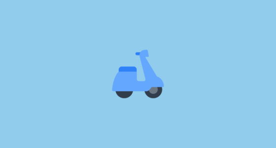 🛵 Motor Scooter Emoji on Toss Face (토스페이스) February 2022