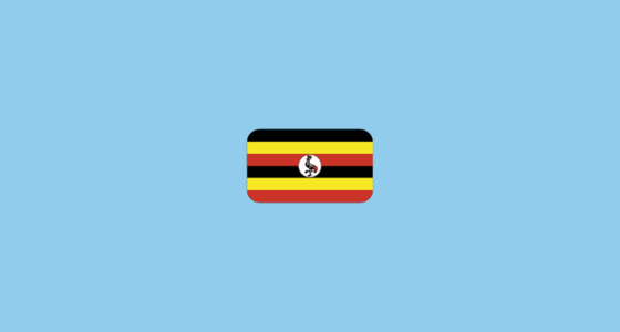 🇺🇬 Flagge: Uganda Emoji on Toss Face (토스페이스) March 2022