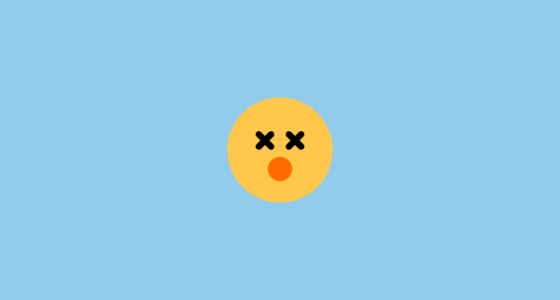😵 Face with Crossed-Out Eyes Emoji on Toss Face (토스페이스) 1.3