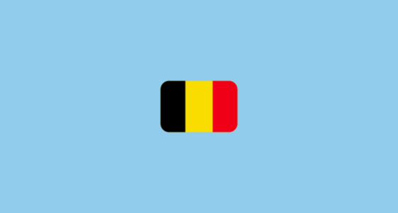 🇧🇪 Flag: Belgium Emoji on Toss Face (토스페이스) 1.3
