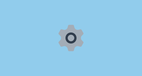 ⚙️ Engranaje Emoji on Toss Face (토스페이스) 1.3
